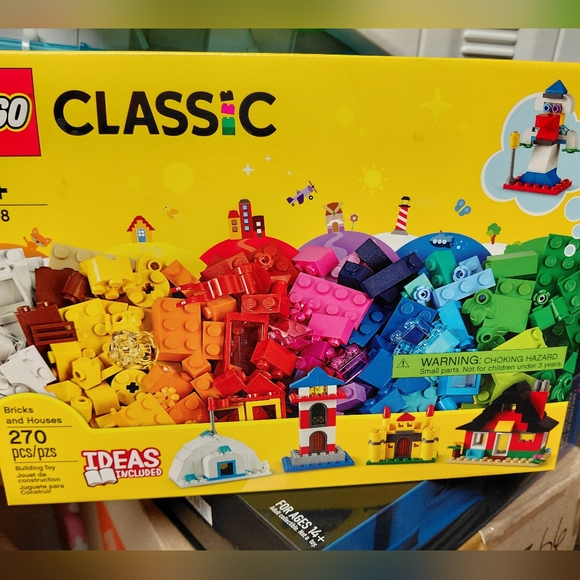 Lego | Toys | Lego Yellow And Red Building Blocks Set For Creative Play ...